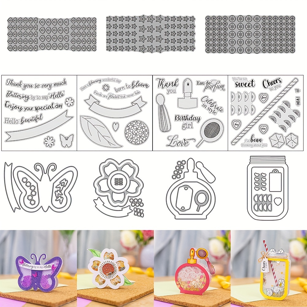 dies and stamps sold on Temu United States