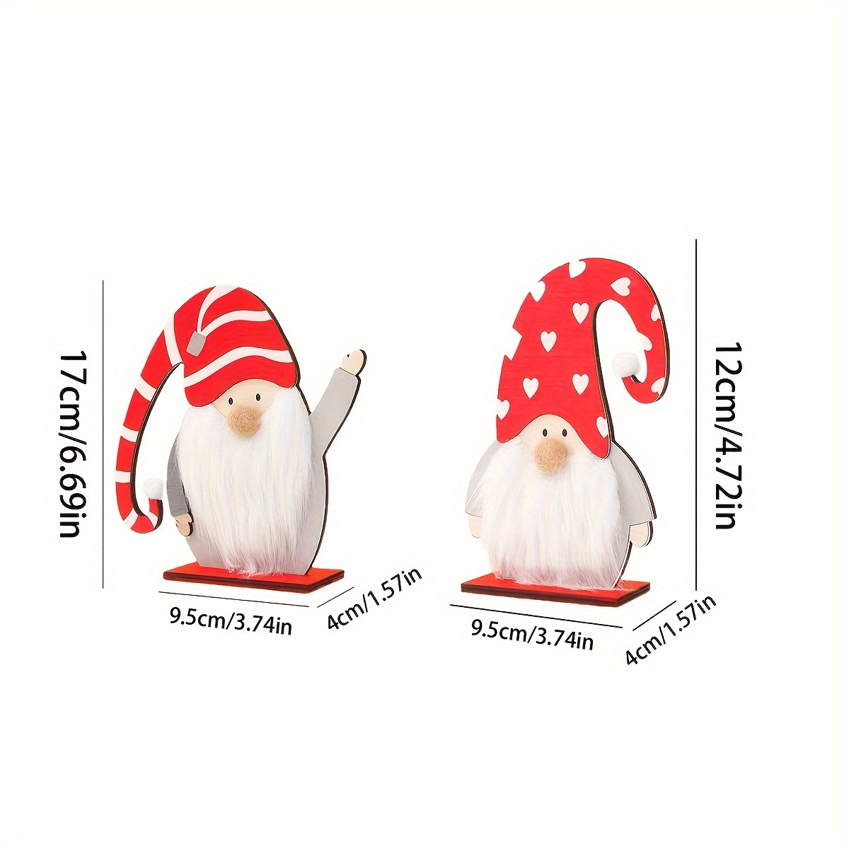 Christmas Decorations Wooden Ornaments Old Man Assembly - Temu Australia