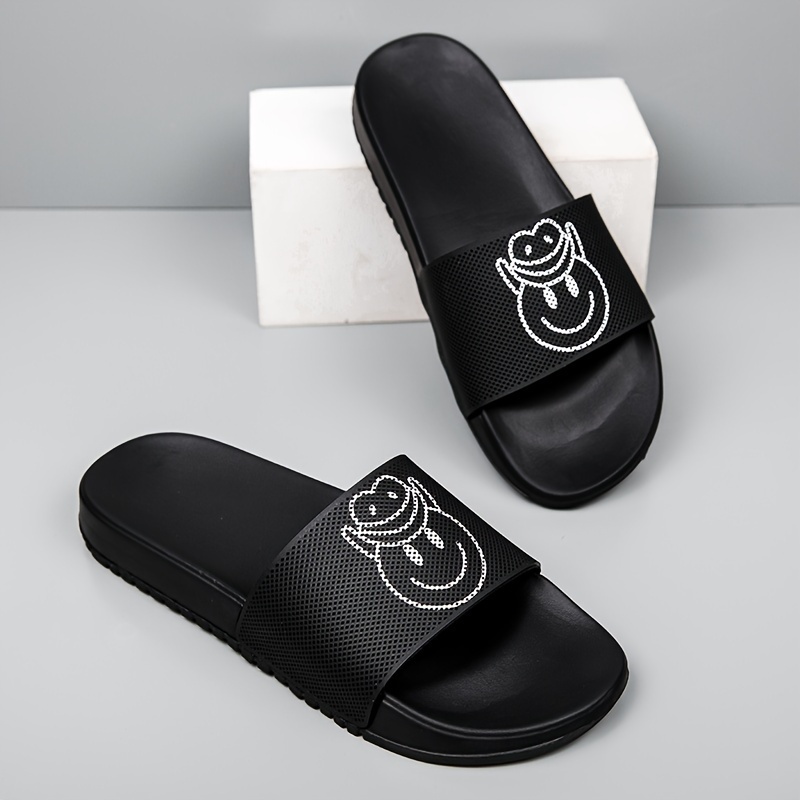 شباشب إيفا طباعة رسومية إبداعية للرجال، غير قابلة للانزلاق وسريعة ...