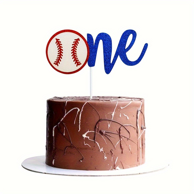 Creative Baseball One Baby One Year Old Birthday Cake Large - Temu ...