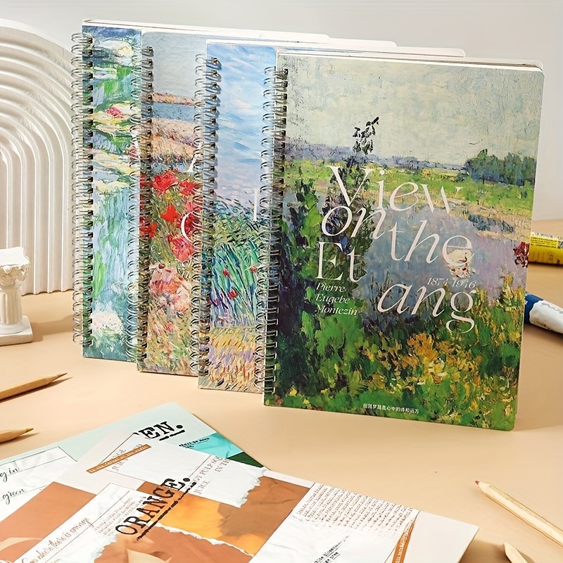 Creative Minimalist Coil Notebook Student Homework - Temu Canada