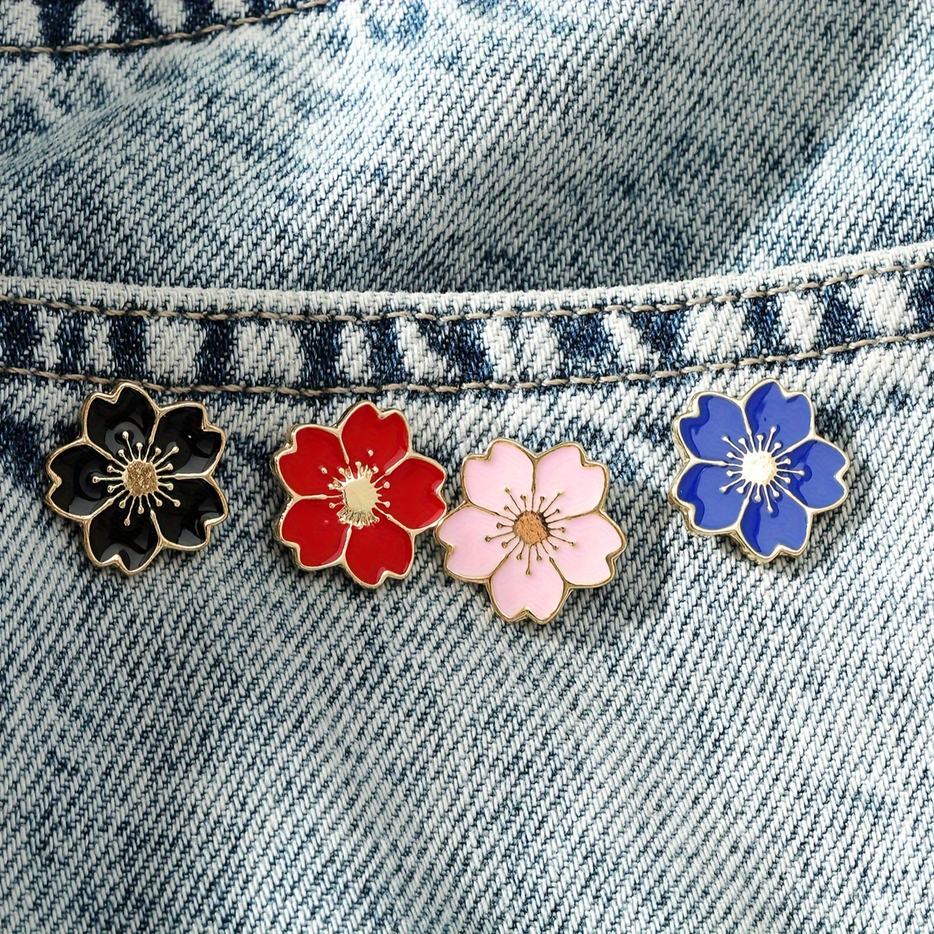 high end simple alloy flower shape - Temu Denmark