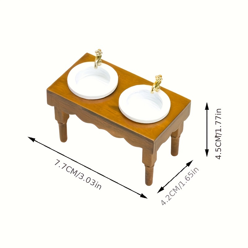 1pcs 1 12 Dollhouse Miniature Furniture Bathroom Scene Mini Furniture ...