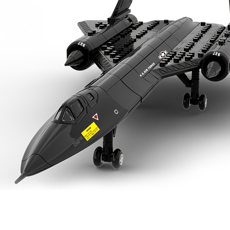 183pcs Build Your Own City Police Sr 71 Blackbird Reconnaissance ...