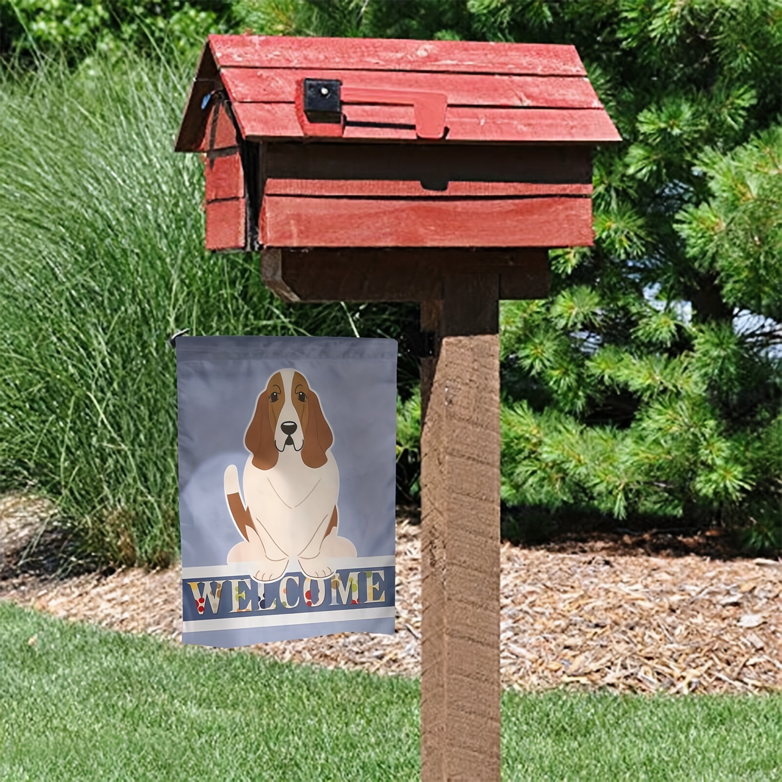 Decorative Mailbox Flag | Shelly Lighting