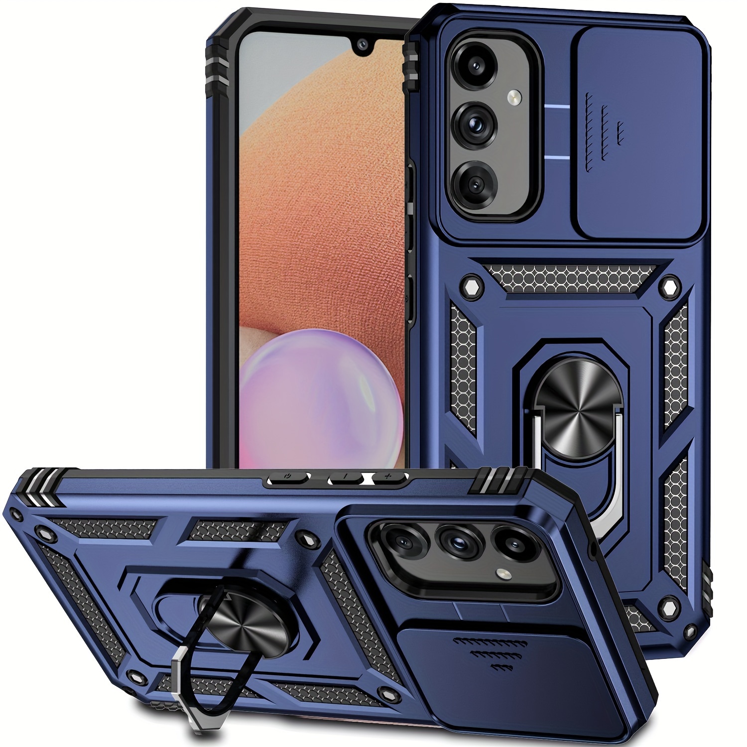 Shockproof Case Slide Kickstand Heavy Duty Protective - Temu United
