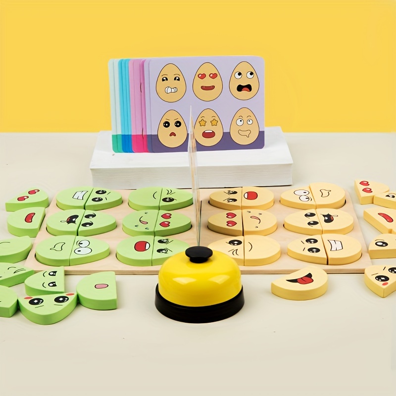 Facial Expressions Puzzle Toys Diy Face Changing Puzzle Toy - Temu