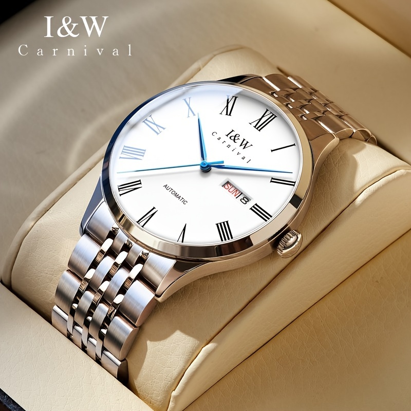 Iw Scala Romana Orologio Meccanico Automatico Da Uomo, Carnival Iw ...