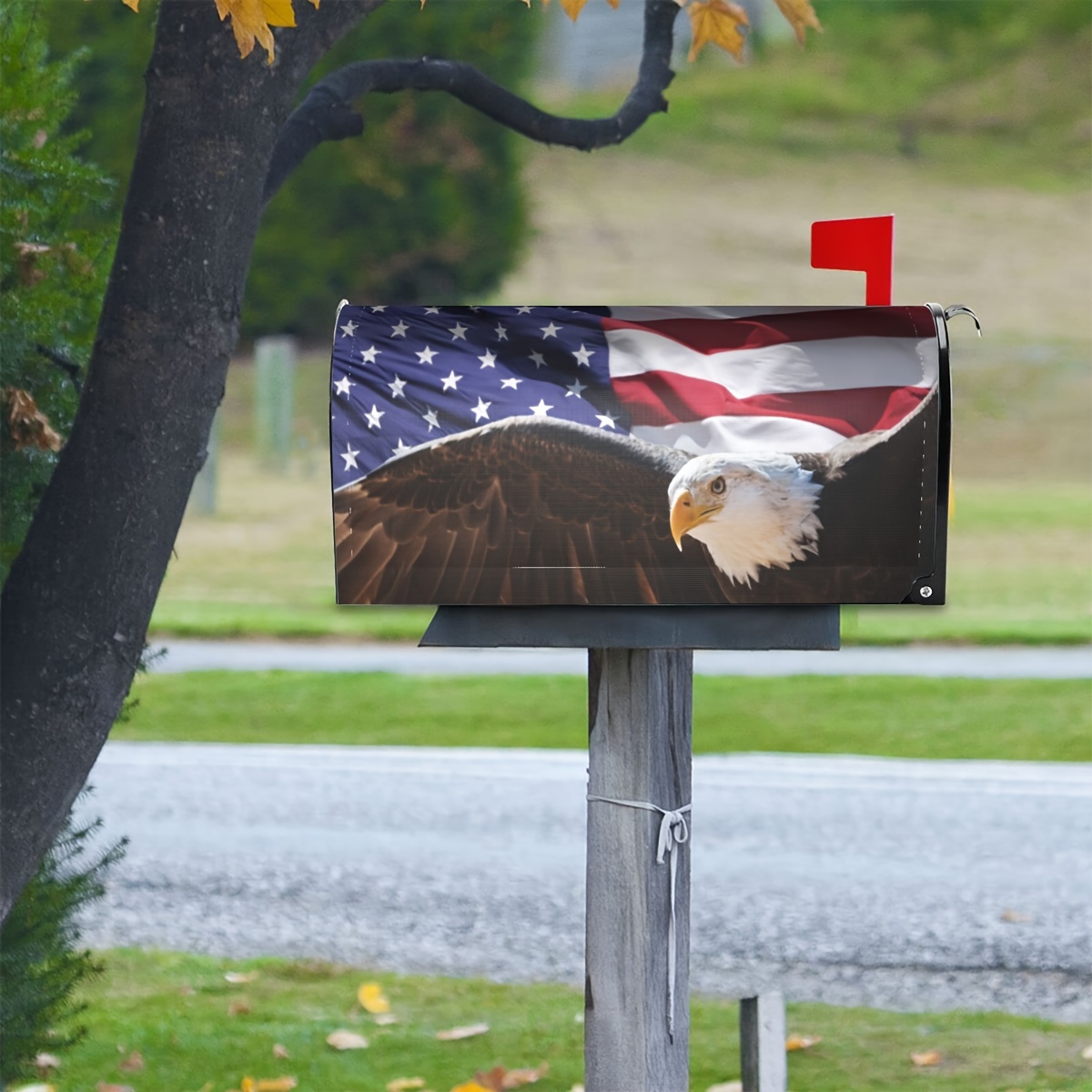 Creative Packaging Garden Outdoor Decorative Mailbox - Temu Australia