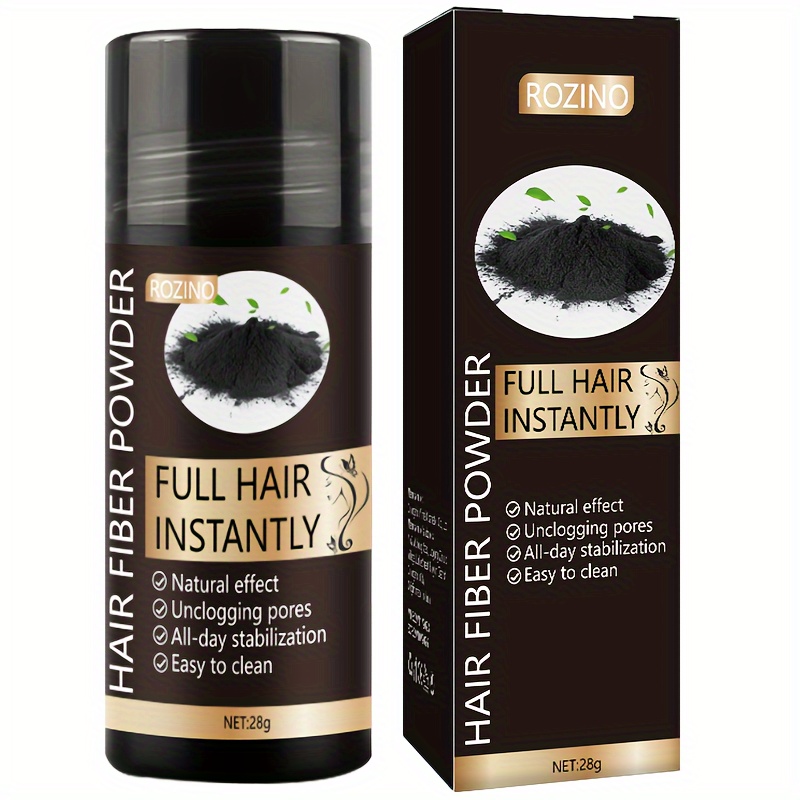 Hair Fiber Powder Pure Natural Charcoal Powder Instantly - Temu Australia
