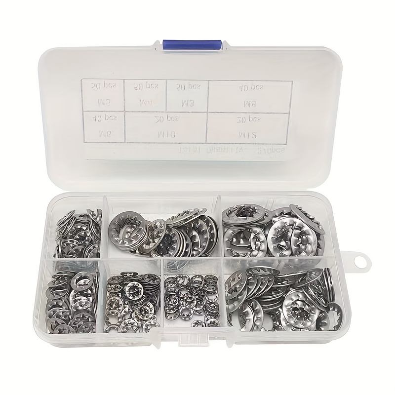 Internal Serrated Lock Washers Set m12 Screws Anti - Temu United