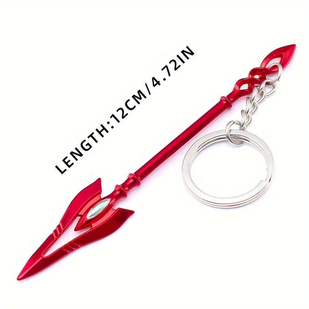 mini metal models uncut cold weapon crafts keychain decorations and ...