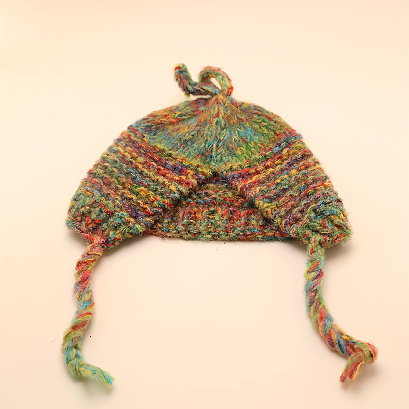 Vintage Color Crochet Beanie Classic Hat - Temu Norway