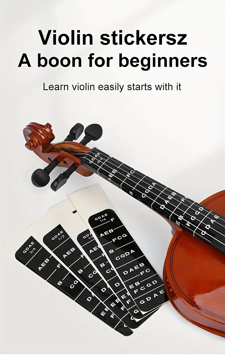 Violin Fingerboard Position Label Beginners Stick Position Temu