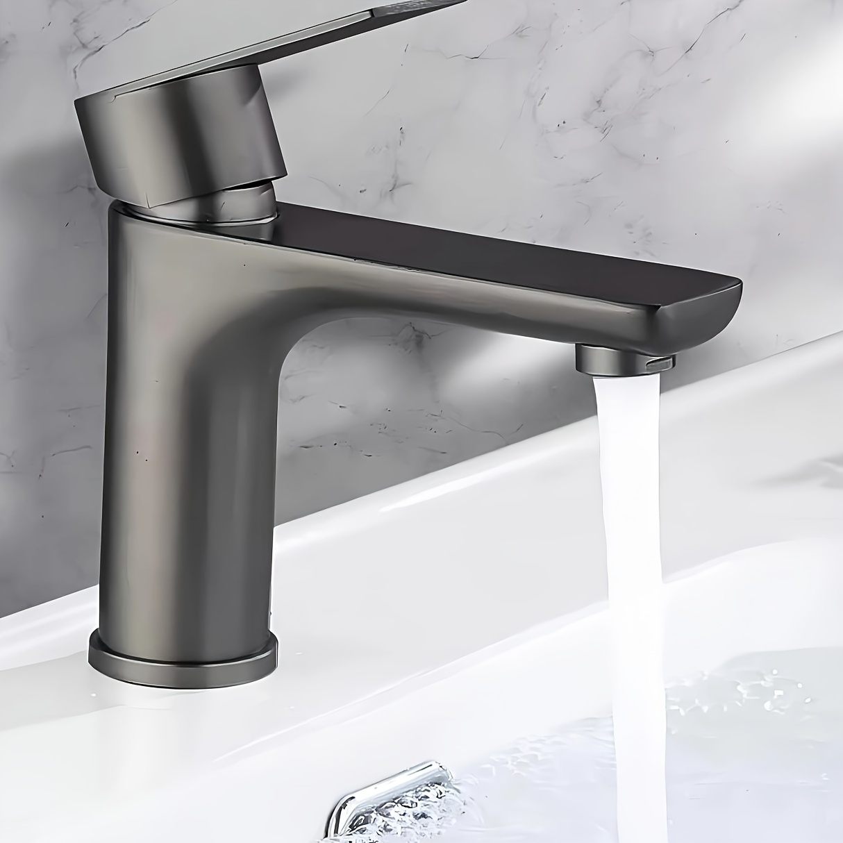 Stainless Steel Sink Faucet Sus304 Thickened Extended Single - Temu Canada