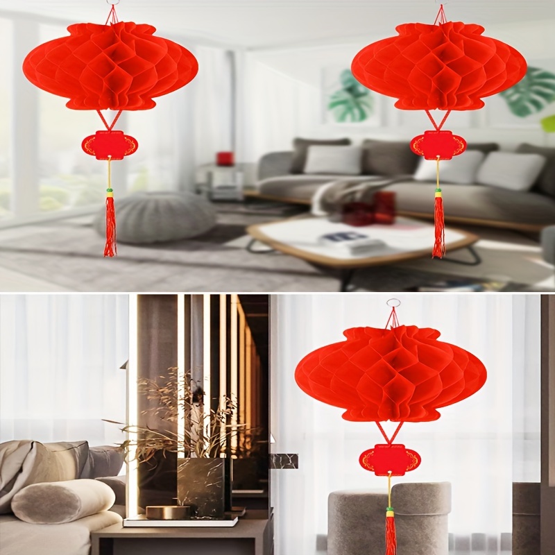 1pc lantern wedding celebration festival new year opening decoration ...