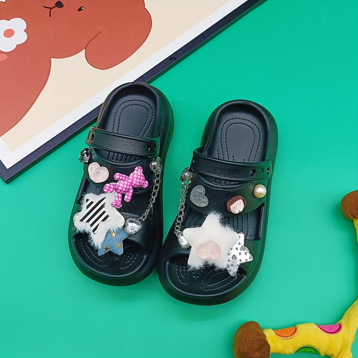 Trendy Breathable Open Toe Sandals Girls Lightweight - Temu Canada