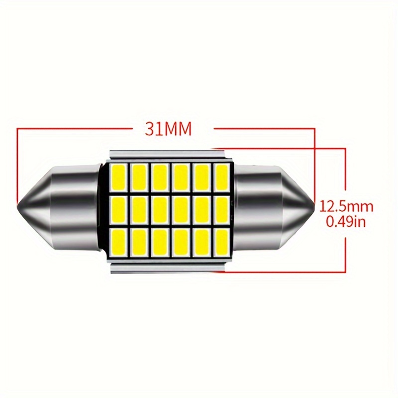 High Quality C C Led Bulb 31 42 Interior Reading Light - Temu Portugal