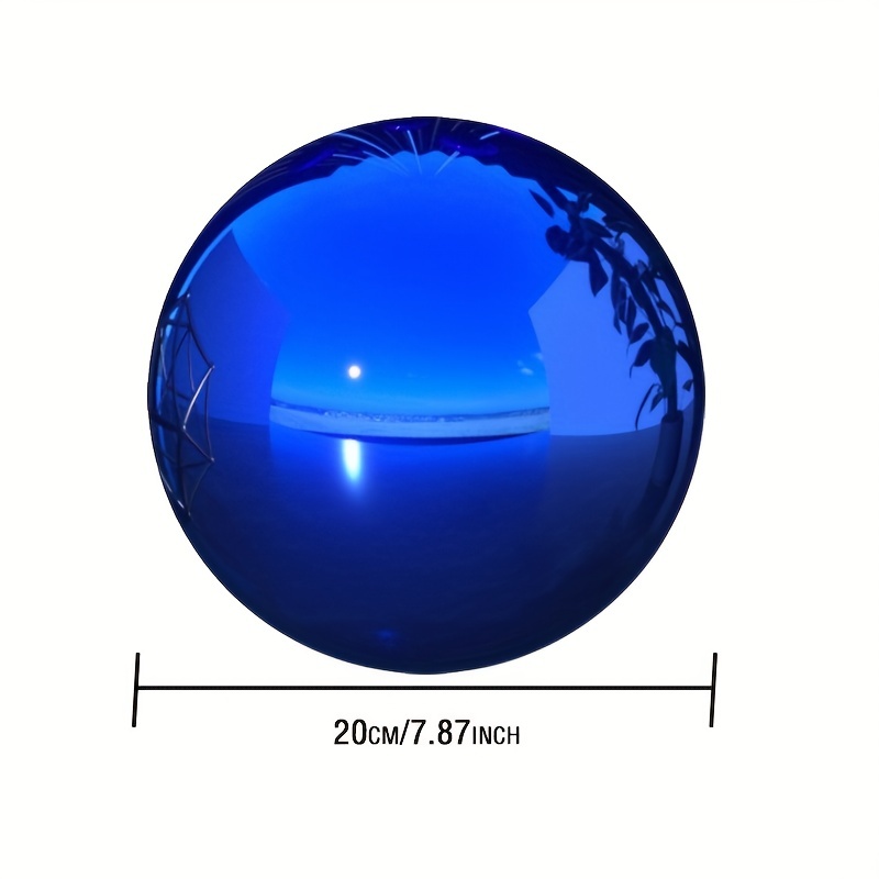 Stainless Steel Gazing Ball Mirror Polished Hollow Ball - Temu