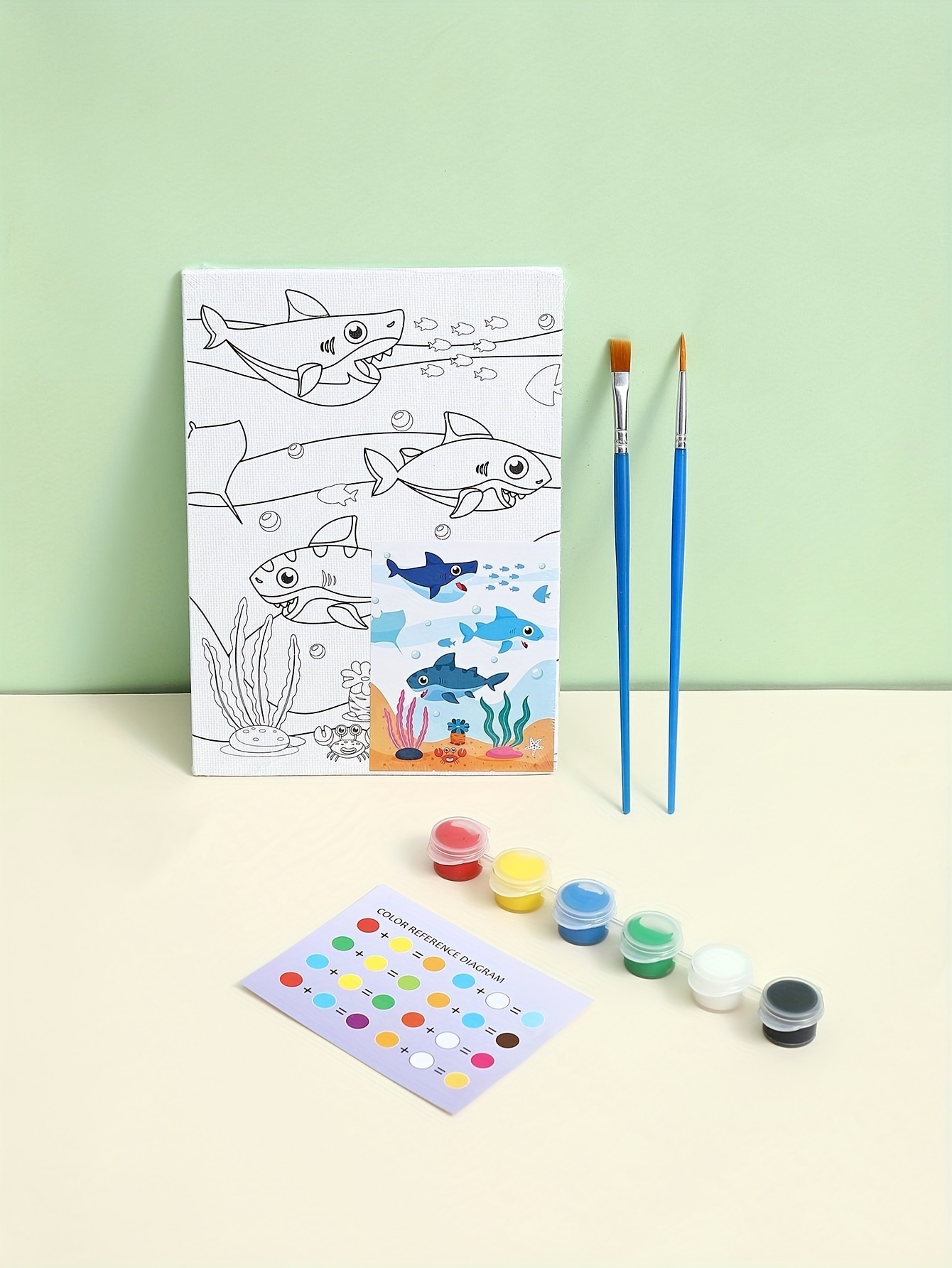 Color Filling Painting Pigment Painting Children s Coloring - Temu New ...