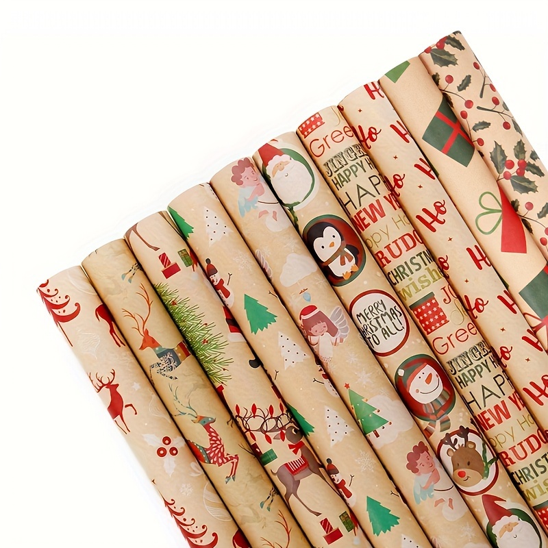 Christmas Wrapping Paper Wrapping Paper Gift Wrapping Paper - Temu Canada