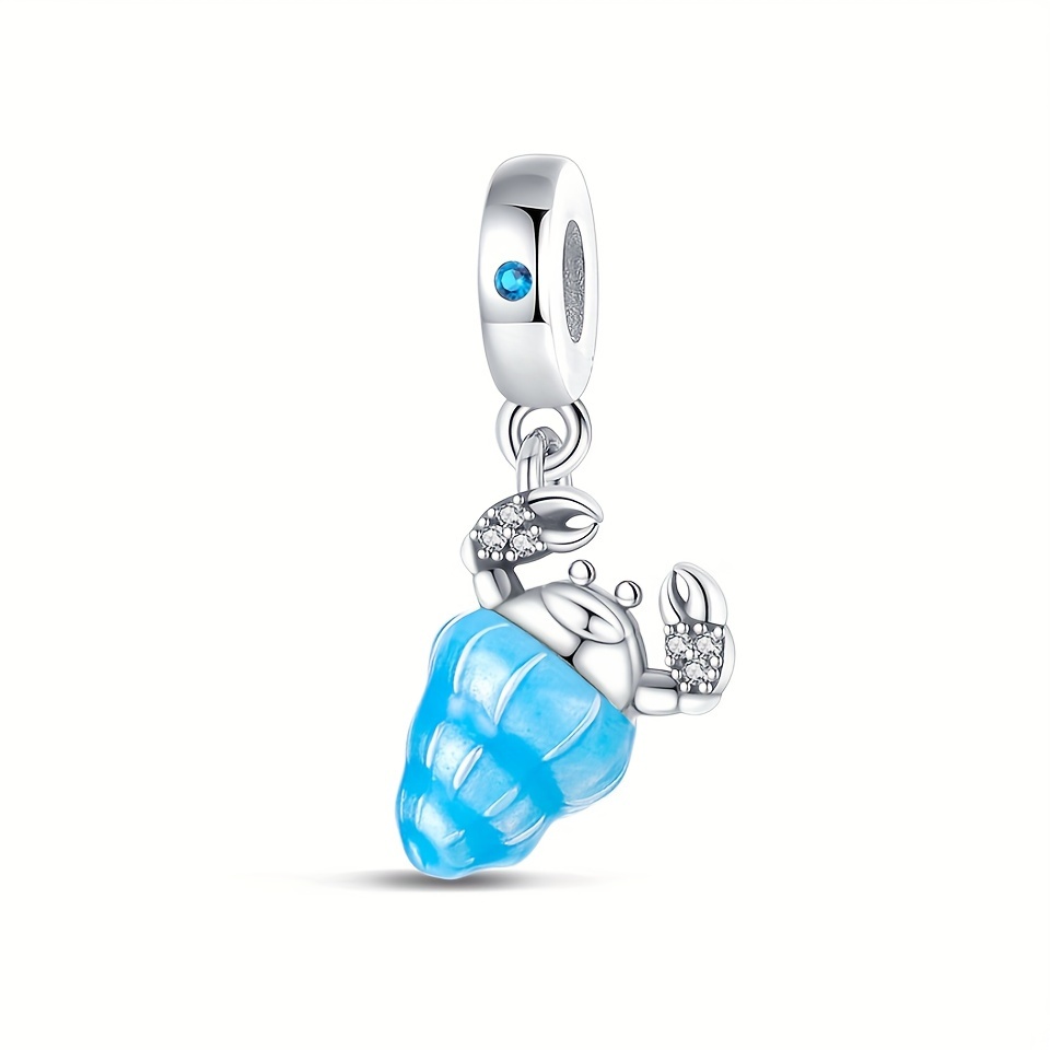 Fashion Synthetic Zircon Round Bead Copper Charm Diy Jewelry - Temu ...