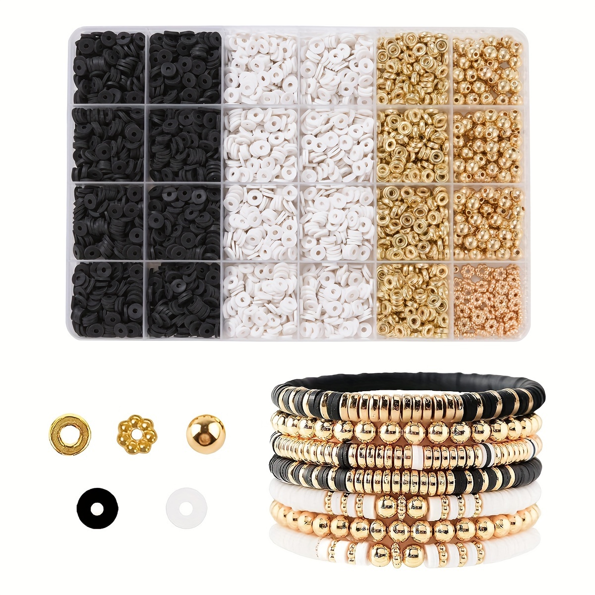 Soft Ceramic Tiles Letter Beads Interval Beads - Temu Ireland