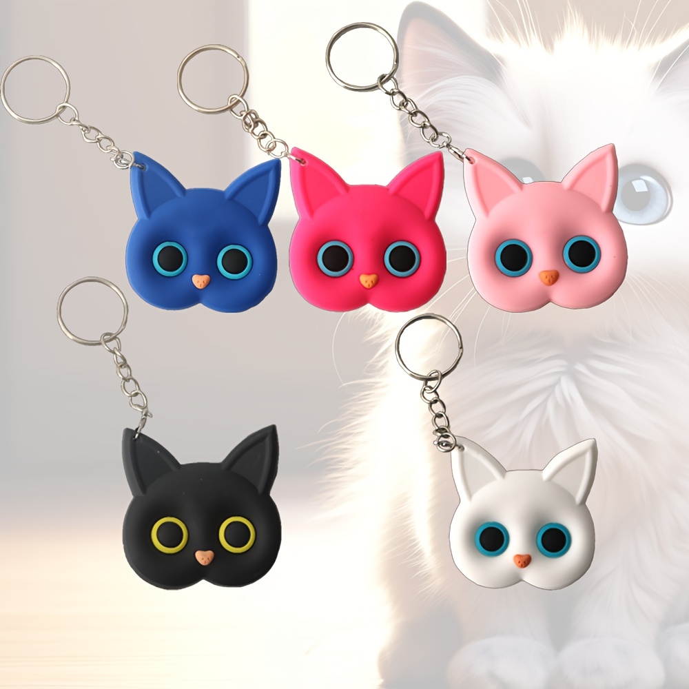Cute Cat Kitten Keychains Cat Themed Party Favors Birthday - Temu Ireland