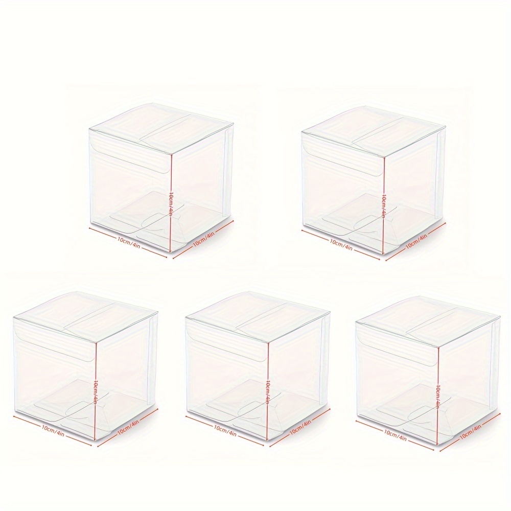 Plastic Clear Gift Favor Box Cake Candy Gift Box Plastic - Temu New Zealand