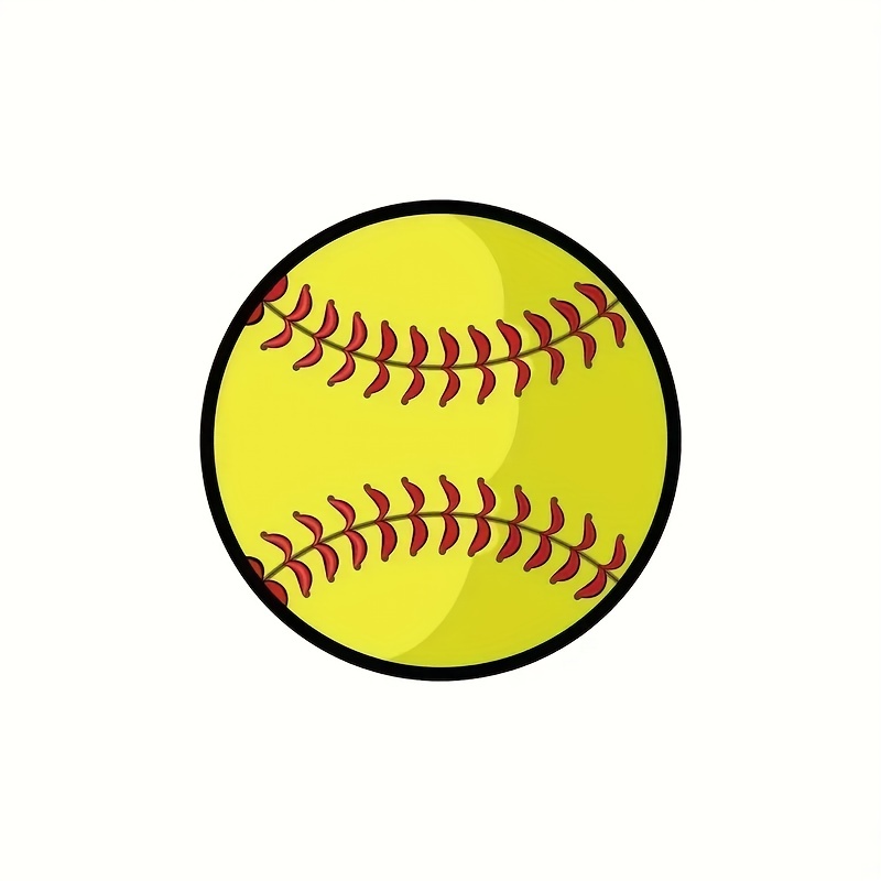 Cartoon Softball