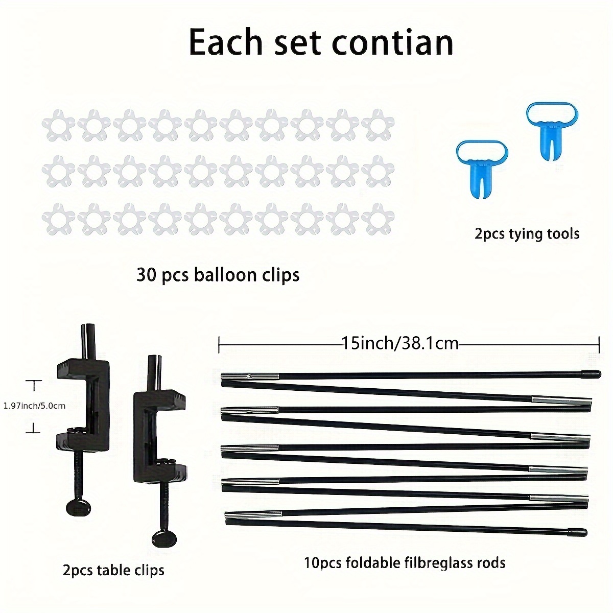 Balloon Stand Kit Table Balloon Stand Holder Balloon - Temu United Kingdom