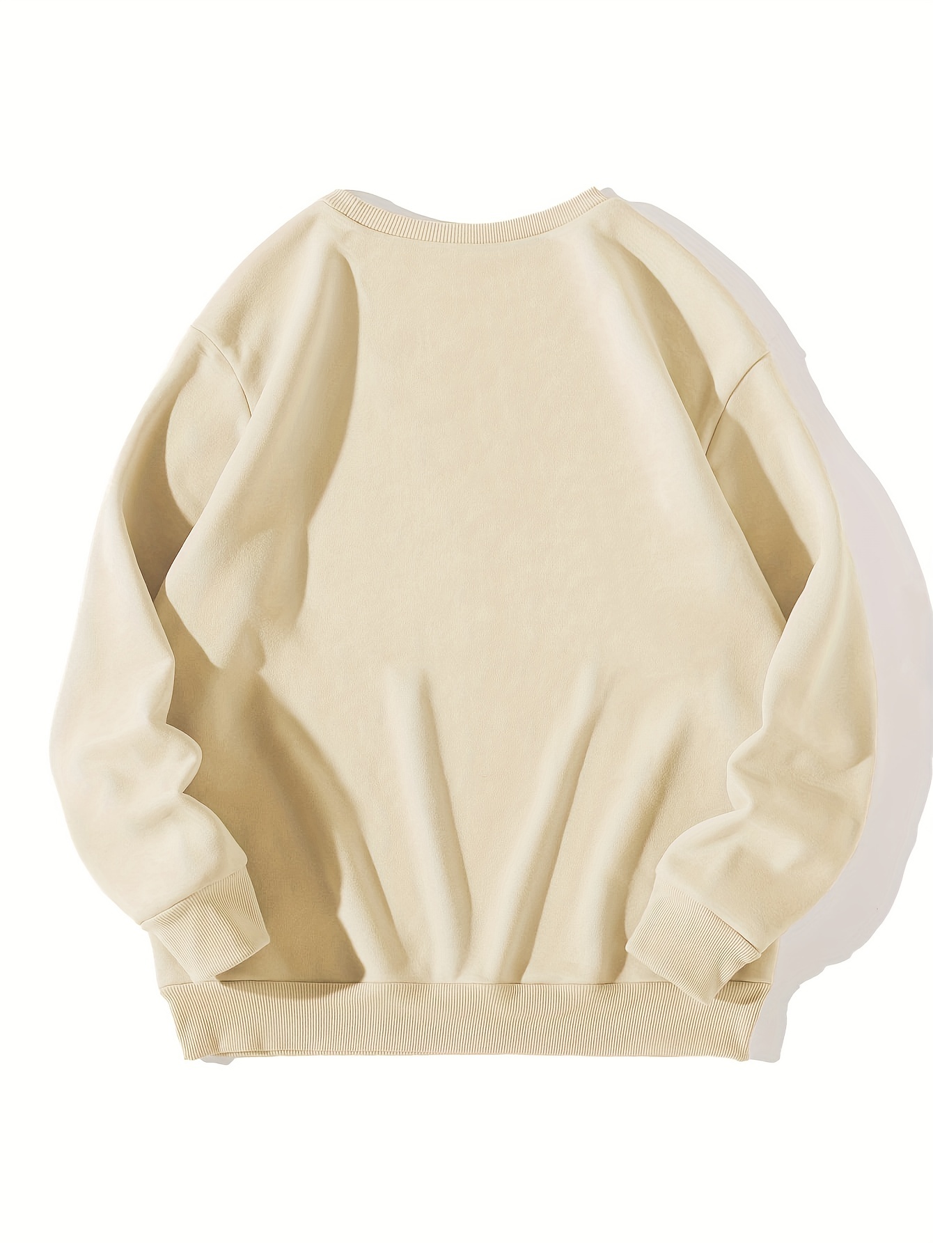 christmas drink print pullover sweatshirt casual long sleeve - Temu ...