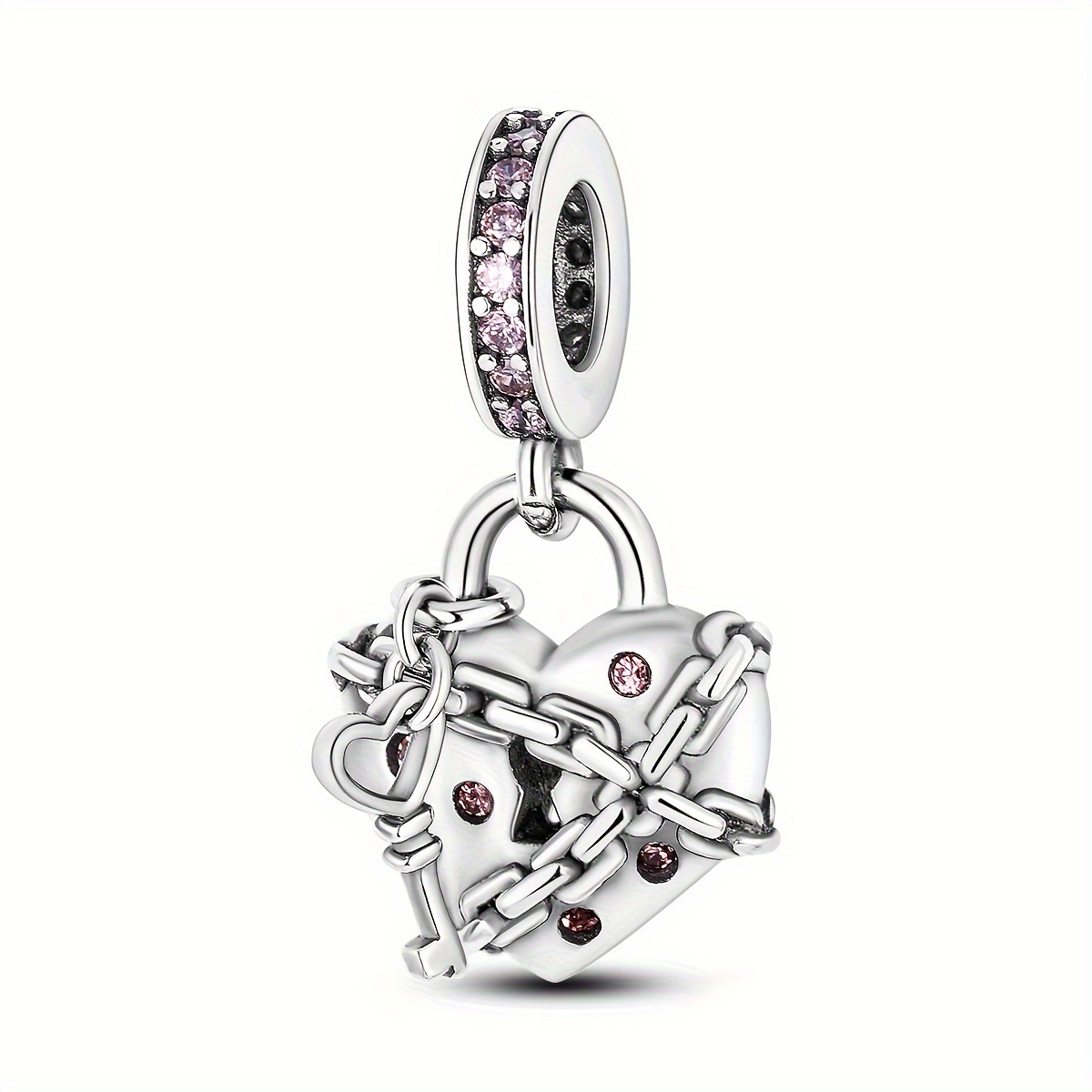 925 Silver Plated Love Forever Dangle Charm Infinity - Temu United Kingdom