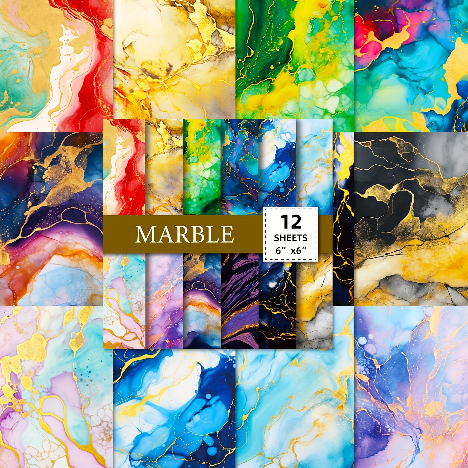 Value Pack Marble Gilded Decorative Retro Style Background - Temu Portugal