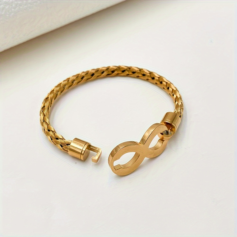 Retro Personality Infinity Symbol Cross Blade Decorated - Temu Australia