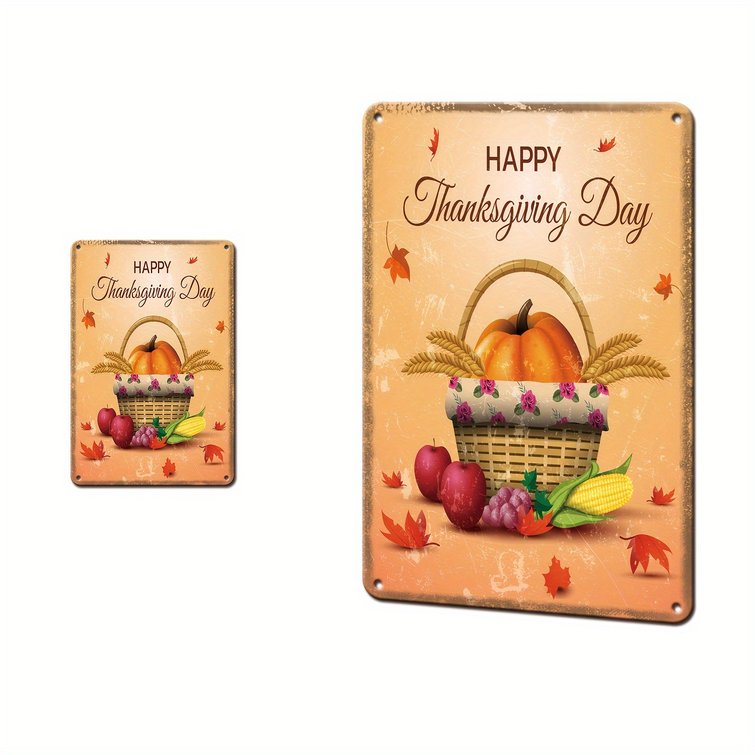 Tin Sign Home Decor Durable Reusable Thanksgiving Tavern - Temu Australia