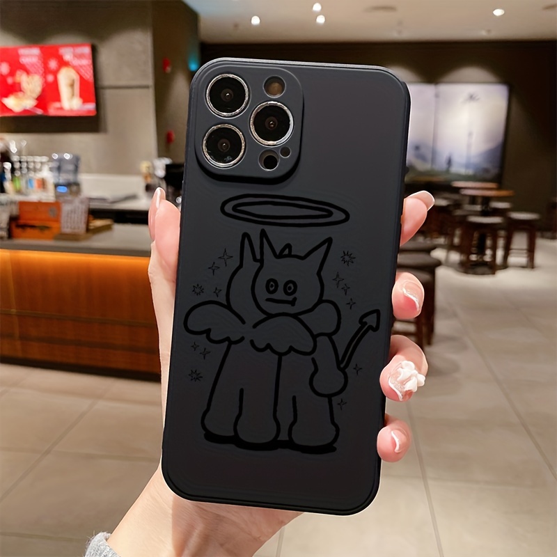 Angel Little Demon Suitable Iphone 13/15 Pro Max Anti drop - Temu ...