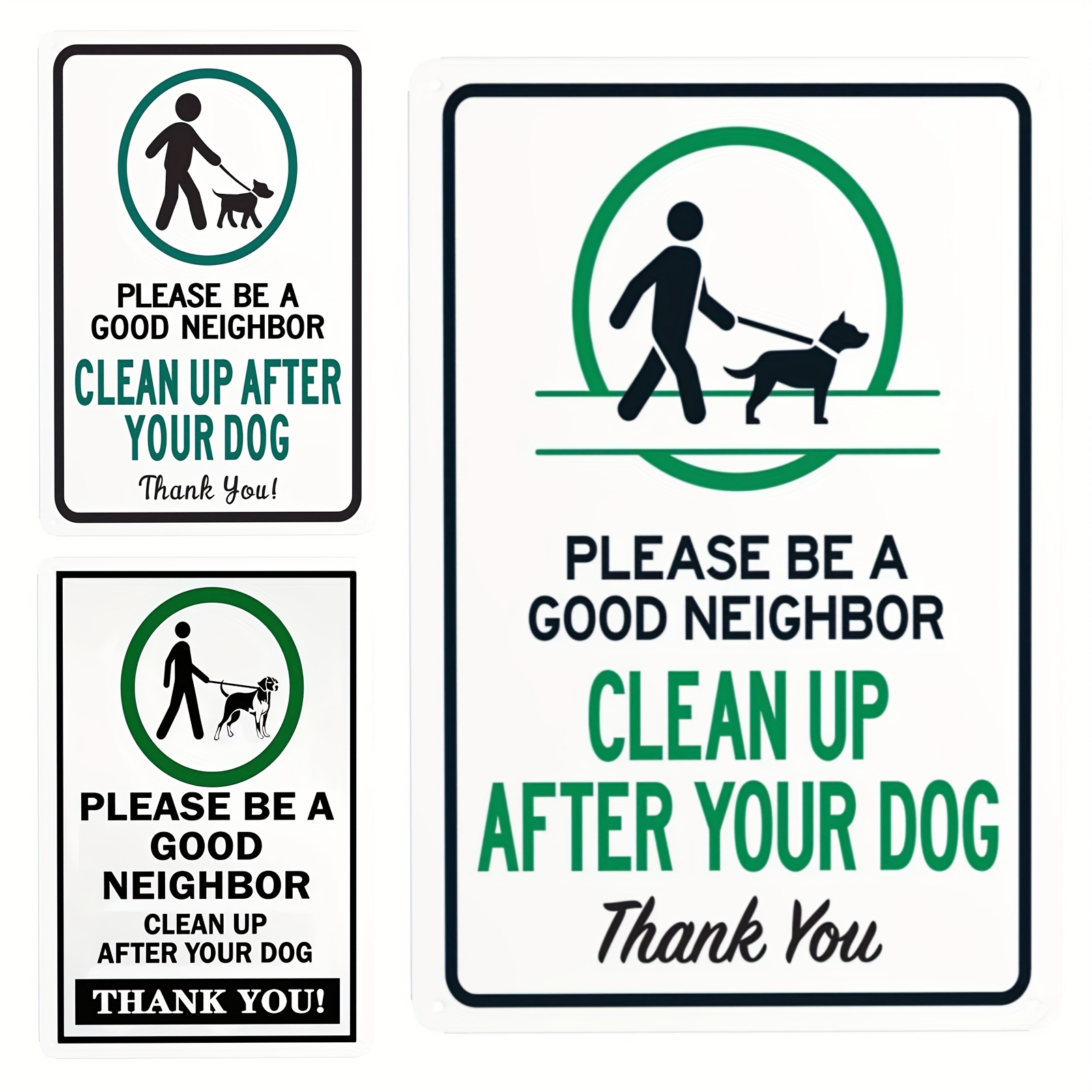 Metal Signs Metal H stake No Poop - Temu