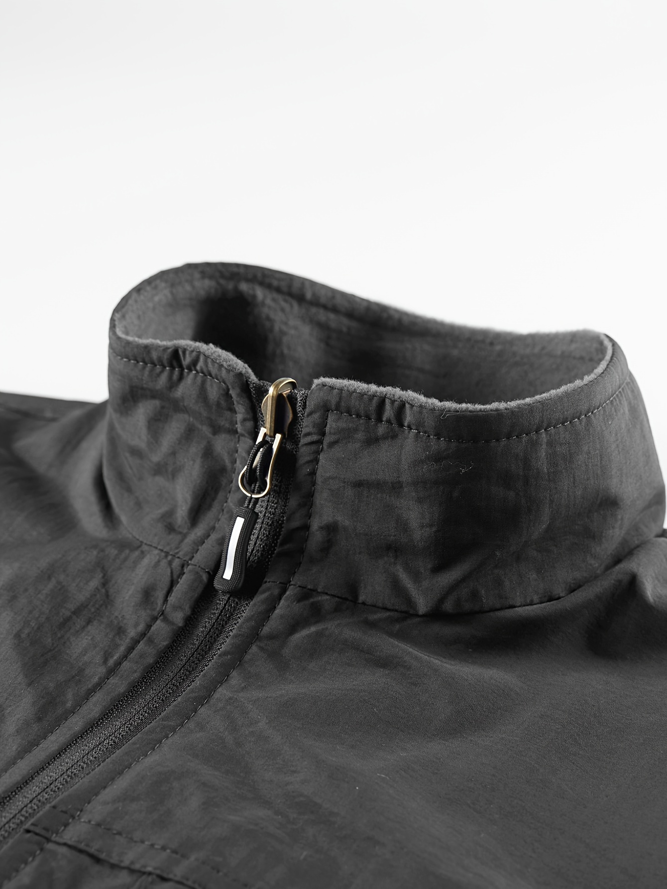 Warm Fleece Multi Pocket Cargo Vest Men's Casual Stand - Temu Ireland