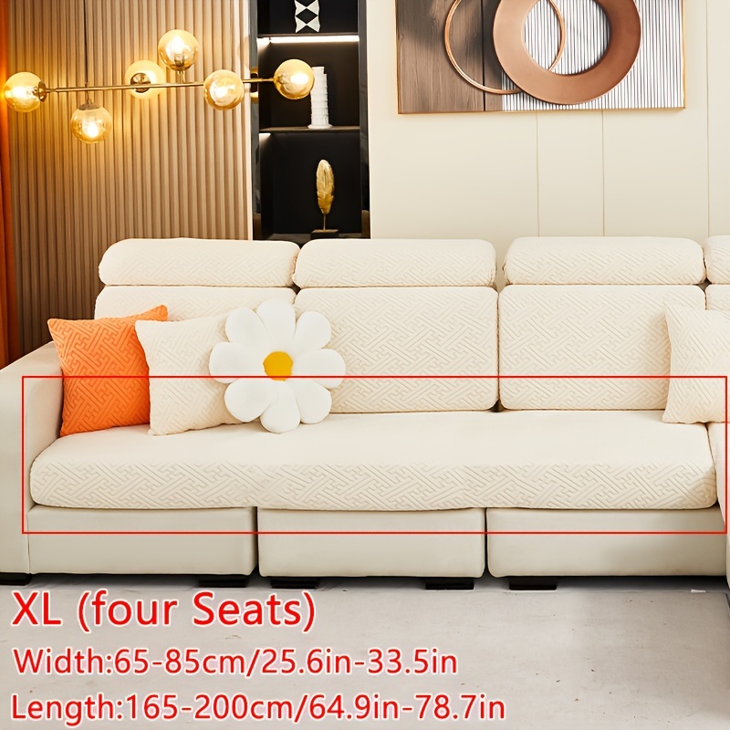 Sofa Slipcover Jacquard Polar Fleece Non slip Sofa - Temu United