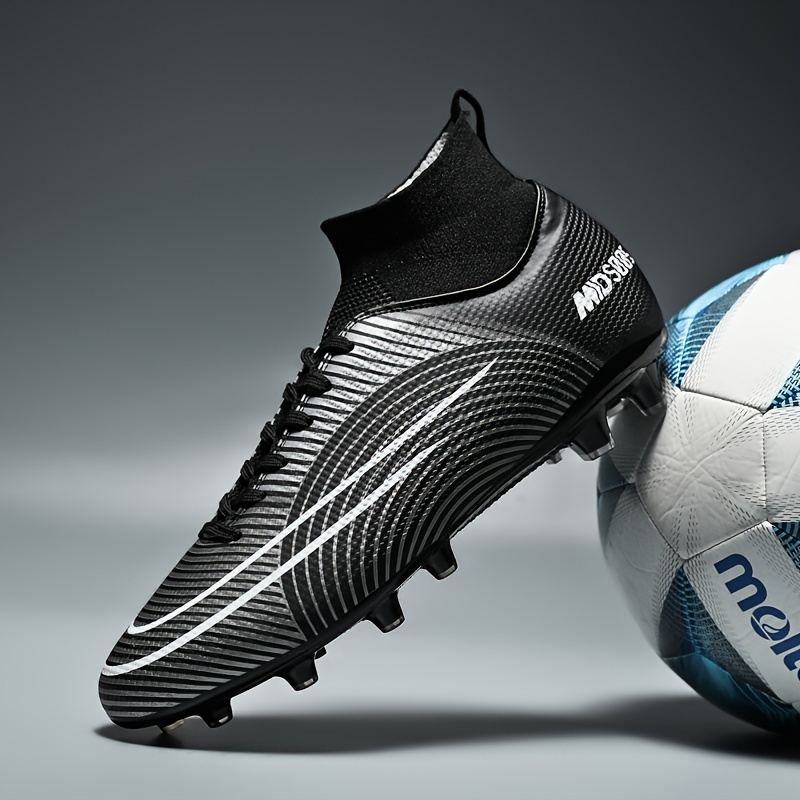 Plus Size Men's High Top Fg Football Boots Professional - Temu Canada