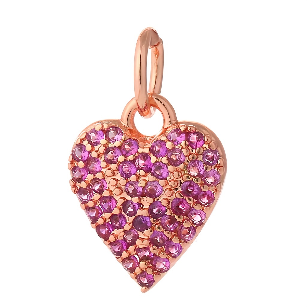 Love Heart Charms Jewelry Making Cute Enamel Charms Jewelry - Temu Ireland