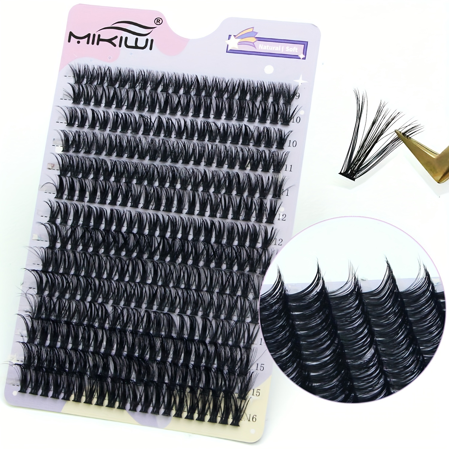 Lash Clusters Diy Individual Lashes Thick Look Wispy Eyelash - Temu Canada