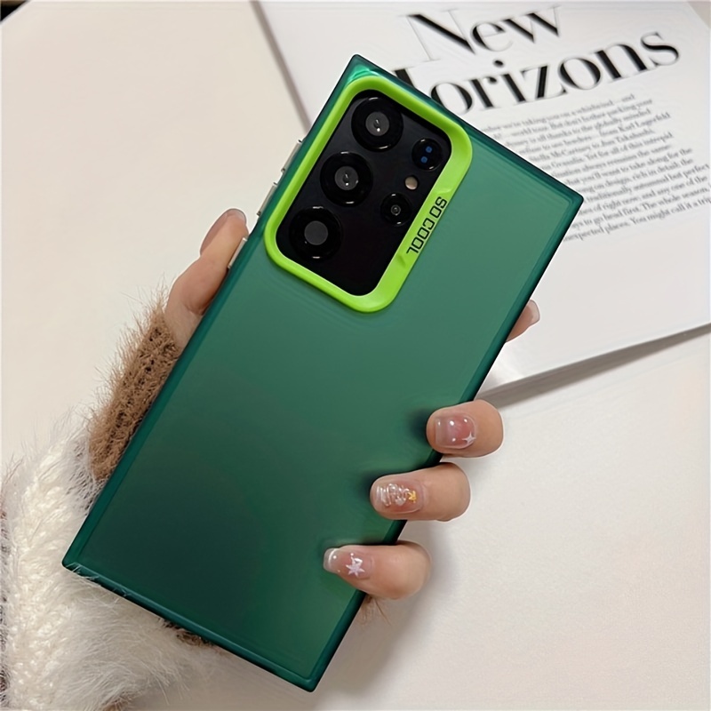 Luxury Laser Metal Color Aurora Matte Case Samsung S24 - Temu Kuwait