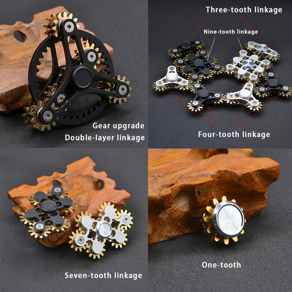 Interlocking Fingertip Rotation Creative Toy Gear - Temu Canada