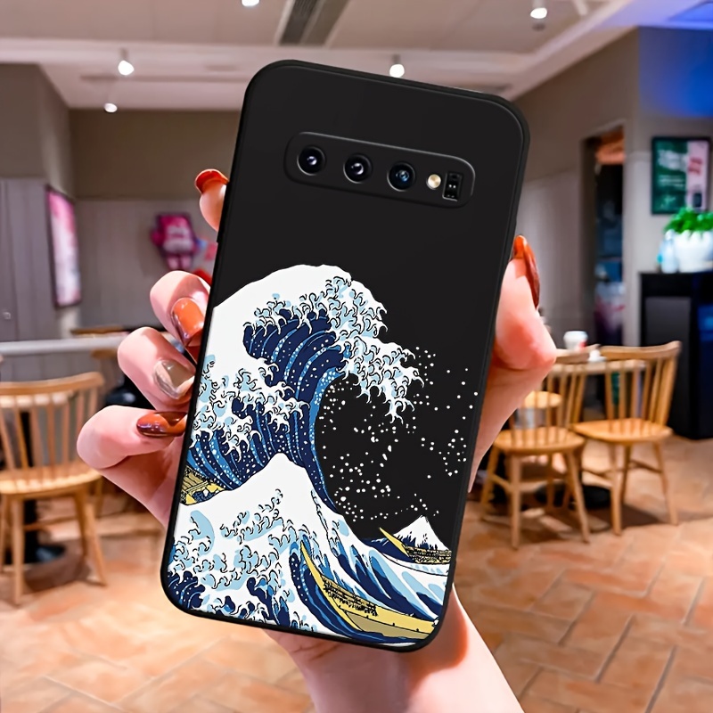 Big Wave Advanced Pattern Samsung New Phone Case Suitable - Temu Ireland