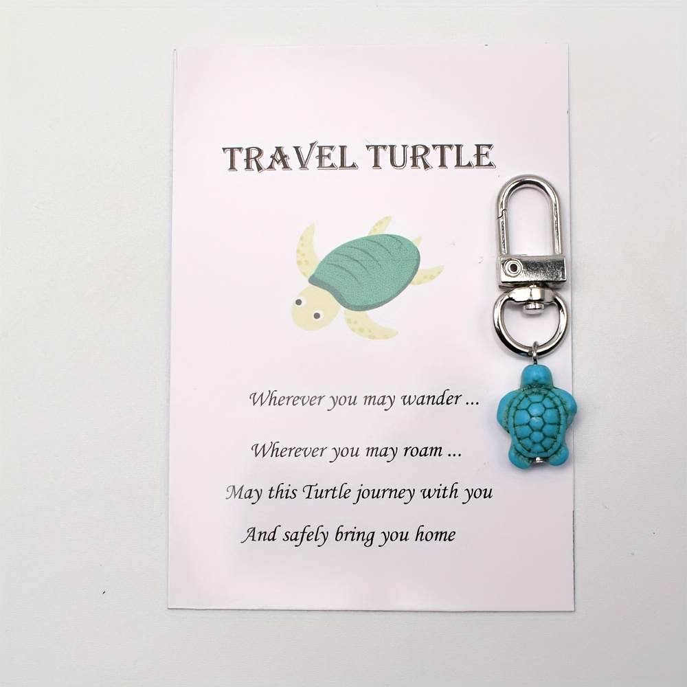 Diy Travel Keychain Turtle Shape Cross Pendant St. Patrick's - Temu ...