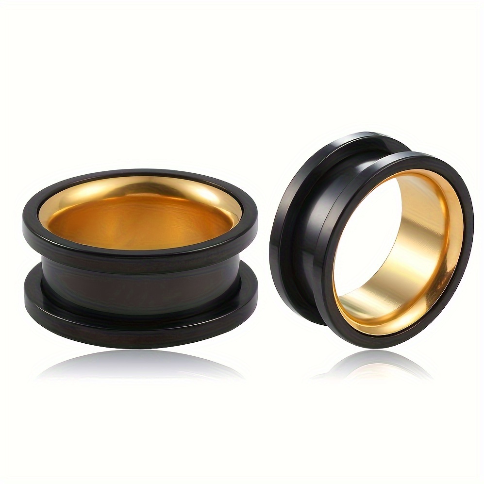Vintage Style Hollow Ear Plugs Ear Gauges Ear Piercing - Temu United ...