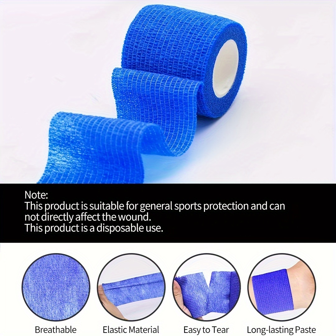 5 Yards Tape Breathable Athletic Elastic Bandages Colorful - Temu