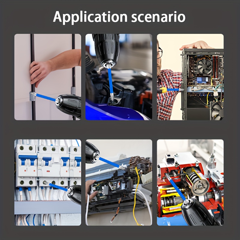 Electrician Batch Head Cross Word Strong Magnetic Special - Temu New ...